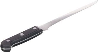 Zwilling Gourmet Couteau &agrave; Filet, 18 cm, Acier Sp&eacute;cial Inoxydable, Manche Ergonomique en Plastique, Noir, Fabriqu&eacute; en Allemagne