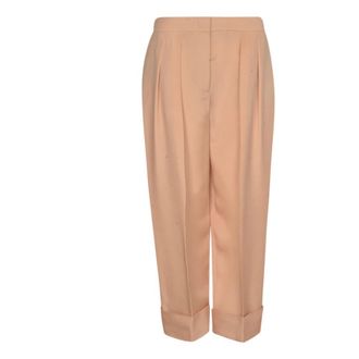 Giorgio Armani Elegante Schwarze Hose - - Trousers - Damen - Beige - L
