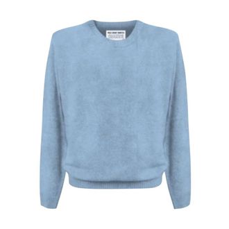 MC2 Saint Barth Stretch-Pullover - - Knitwear - Herren - Blau - XL