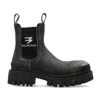 Balenciaga Strike Chelsea Boot - - Shoes - Damen - Braun - 35 EU
