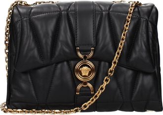 Versace Femmes Sacs &agrave; Bandouli&egrave;re Cuir Noir