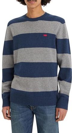 Levi's Sweat-Shirt Original Housemark pour Homme, Calloway Stripe Sargasso Sea, L
