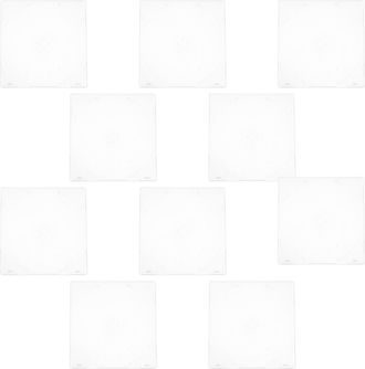 BESPORTBLE GALPADA 12 St&uuml;ck Teiliges Ultrad&uuml;nnes Transparentes CD Aufbewahrungsbox mit Schutzfolie Stapelbare DVD H&uuml;llen mit Gro&szlig;er Kapazit&auml;t Tragbare CD Box f&uuml;r