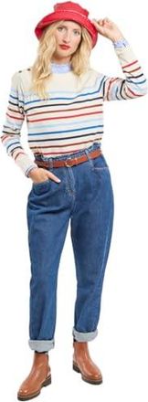 Armor Lux Marini&egrave;re Multicouleur Manches Longues Sweater, Multicol Nautique, M Femme