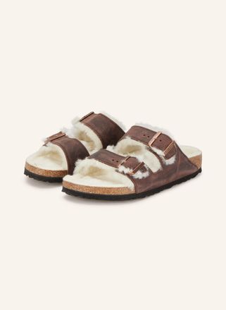 Birkenstock Pantoletten Arizona braun