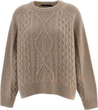 arch4 Pull en cachemire Delilah - Femme - Pulls - Beige - Taille: 36 FR