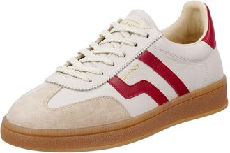 GANT FOOTWEAR Damen CUZIMA Sneaker, beige/Dark red, 40 EU