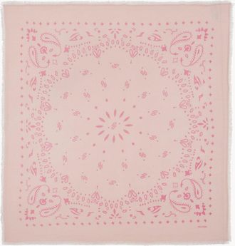 Kujten Grand bandana cachemire imprim&eacute; - Grand Bandana Hachiko