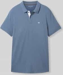 Tom Tailor Regular Fit Poloshirt aus Baumwoll-Viskose-Mix