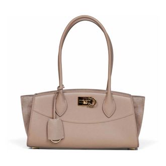 Ferragamo Studio Soft Bag - - Bags - Damen - Braun - ONE SIZE