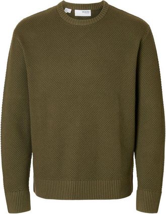 Selected Rundhalspullover SLHHENNY LS KNIT RELAXED CREW NECK D