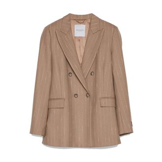Ermanno Scervino Zweireihiger Blazer - - Jackets - Damen - Braun - XS
