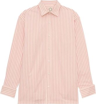 Ines De La Fressange Femme, Blouses et Chemises, Rose, Taille: 40 FR Nova cotton shirt