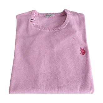 U.S.Polo Association U.s. Polo Assn., Homme, Pulls, Rose, Taille: 3XL Maglia Girocollo in Cotone