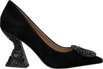 Alma En Pena Alma EN Pena, Femme, Chaussures, Noir, Taille: 38 EU Bijou talon broche chaussure