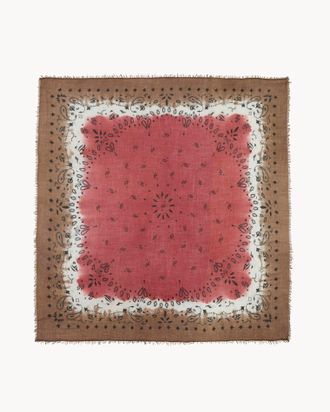 Kujten Tr&egrave;s grand bandana cachemire tie & dye - Tr&egrave;s Grand Bandana Effy Square Dye