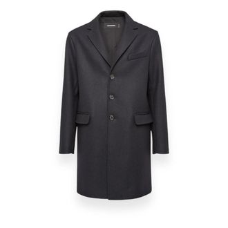 Dsquared2 Homme, Manteaux, Noir, Taille: XL Manteau Élégant