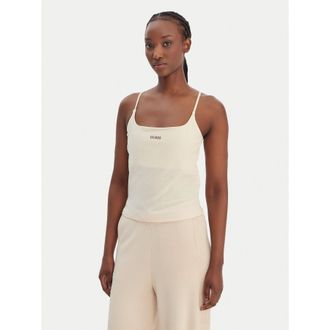 Guess Top V6GP18 K3470 &Eacute;cru Regular Fit