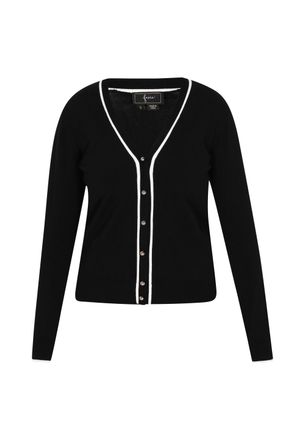 Faina Strickjacke Frauen Schwarz