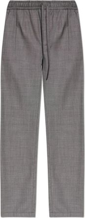 Dolce & Gabbana Homme, Pantalons, Gris, Taille: 2XL Pantalon en laine