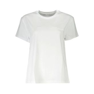 Patrizia Pepe T-shirt col rond - Femme - Tops - Blanc - Taille: 36 FR