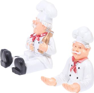 DOITOOL 2 St&uuml;ck Aufbewahrungsregale K&uuml;chendeko Rostfrei Cartoon Edelstahlhalter F&uuml;r Badezimmer K&uuml;chenarbeitsplatte Organizer Kleine Gegenst&auml;nde