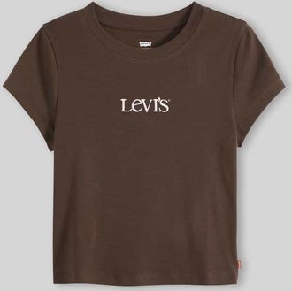Levi's Slim Fit T-Shirt aus Baumwoll-Mix mit Logo-Print