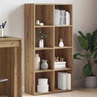 vidaXL Bücherregal Artisan-Eiche 66x30x130 cm Holzwerkstoff - Vidaxl