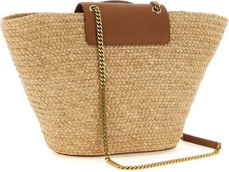 Saint Laurent Manon Shoulder Bag - Beige