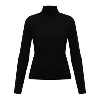 Diesel Femme, Pulls, Noir, Taille: 40 FR Wool Turtleneck M-Alinesa-Tn