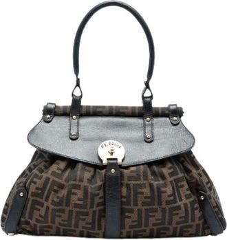 Fendi Sac &agrave; main Magic Pre-owned - Femme - Pre-owned - Brun - Taille: ONE Size