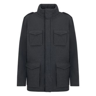 Herno Jacke mit praktischen Taschen - - Jackets - Herren - Schwarzk - XL