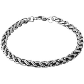 Brillaxis Bracelet homme acier noir