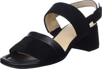 Högl Högl Damen Sally Sandaletten, Schwarz, 41.5 EU X-Weit