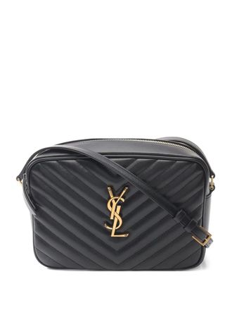 Saint Laurent sac à bandoulière Lou Roux (2021) - Noir