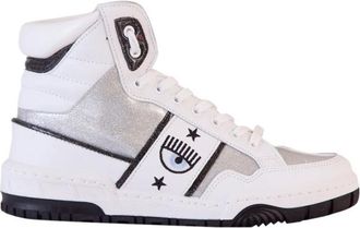 Chiara Ferragni Sneaker High-Top mit Augen-Motiv - - Shoes - Herren - Grau - 36 EU