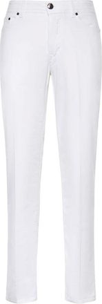 Sartorio Napoli Homme, Jeans, Blanc, Taille: W38 Jeans Slim-fit