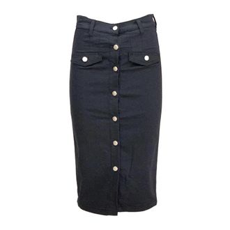 Liu Jo Eleganter Longuette Rock - - Skirts - Damen - Blau - W28