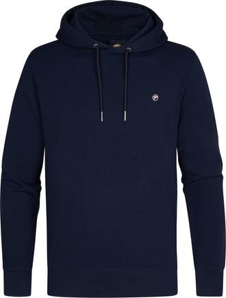 Petrol Industries Herren Kapuzenpullover - Sweatshirt Pullover Rundhals - Hoodie Mit Kapuze - Herrenbekleidung - Blau - XXXL