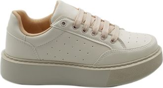 Bonateks Damen DEFRB100314 Sneaker, Beige, 38 EU Schmal