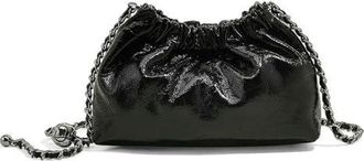 Generic NYSBH Petit sac &agrave; bandouli&egrave;re en cuir pour femme, sac &agrave; main tendance parfait pour femme, petite amie, 9136150f Noir