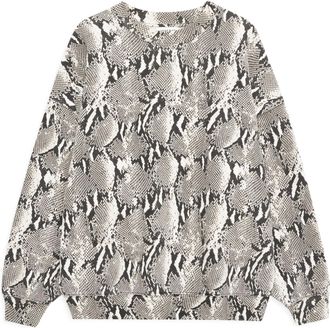 Anine Bing Sweat Miles Python Anine Bing