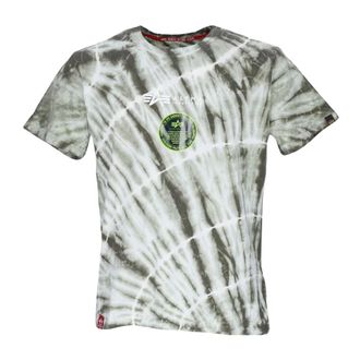 Alpha Industries Homme, Tops, Vert, Taille: M Tie Dye Tee - Olive Fonc&eacute;