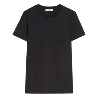 Max Mara Femme, Tops, Noir, Taille: 40 FR T-shirt Papaia