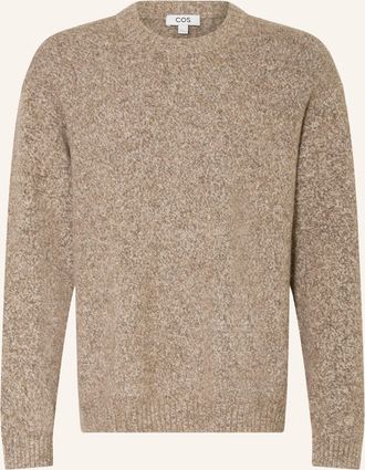 COS Cos Pullover Mit Alpaka braun