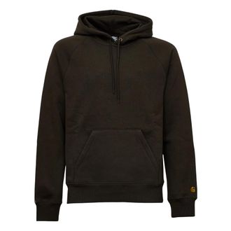 Carhartt Work in Progress Hooded Chase Crew Sweat - - Sweatshirts & Hoodies - Herren - Braun - L