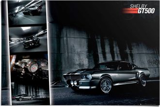 Reinders Poster, Ford, Wohnzimmer, Poster, Wanddeko, Room Decor, 150 gr. glänzend Bilderdruckpapier, Schwarz, 61x91,5cm