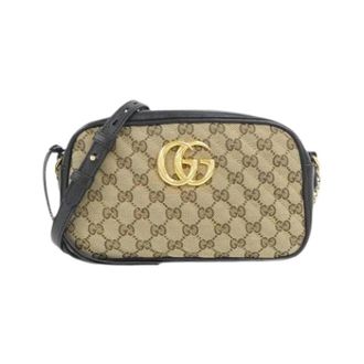 Gucci Sac bandouli&egrave;re vintage doccasion - Femme - Pre-owned - Beige - Taille: ONE Size