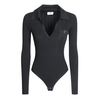 Elisabetta Franchi Damen, Oberteile, Schwarzk, XSGr&ouml;&szlig;e