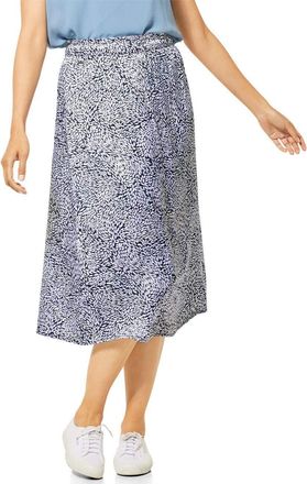 Street One Damen Midi Rock, deep Blue, 38